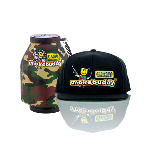 Camo Smokebuddy Original Bundle with Matching Camo Snapback – SB Co.